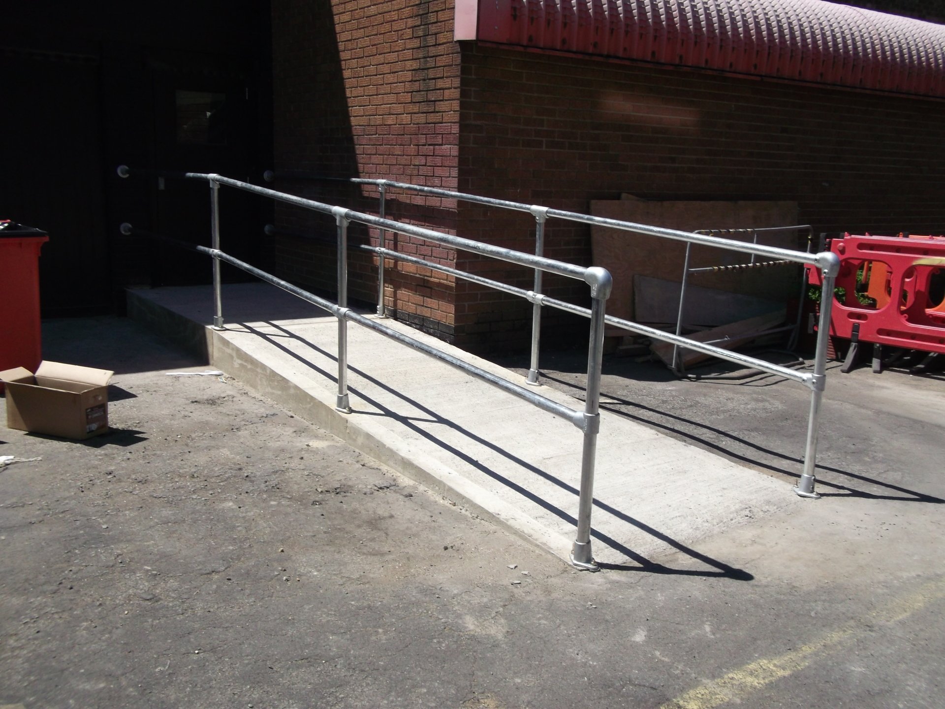 Handrails and barriers