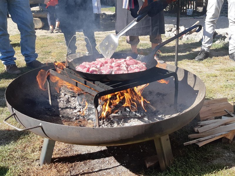 Rahmenprogramm Outdoor Cooking mit Team-Events.Berlin