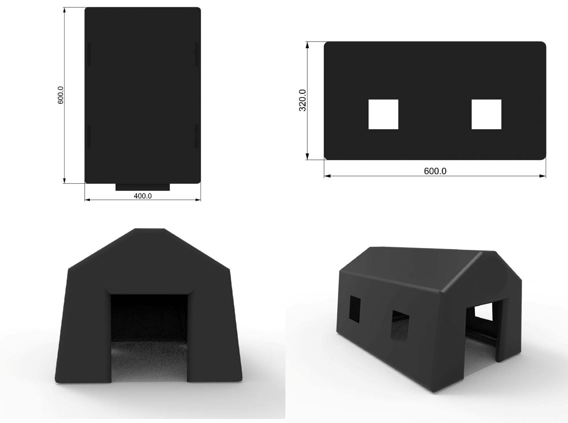 Inflatec - Inflatable Buildings & Structure Design & Manufacture
