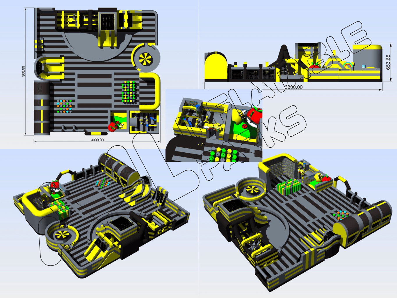 Inflatec - Inflatable Theme Park Design & Manufacture