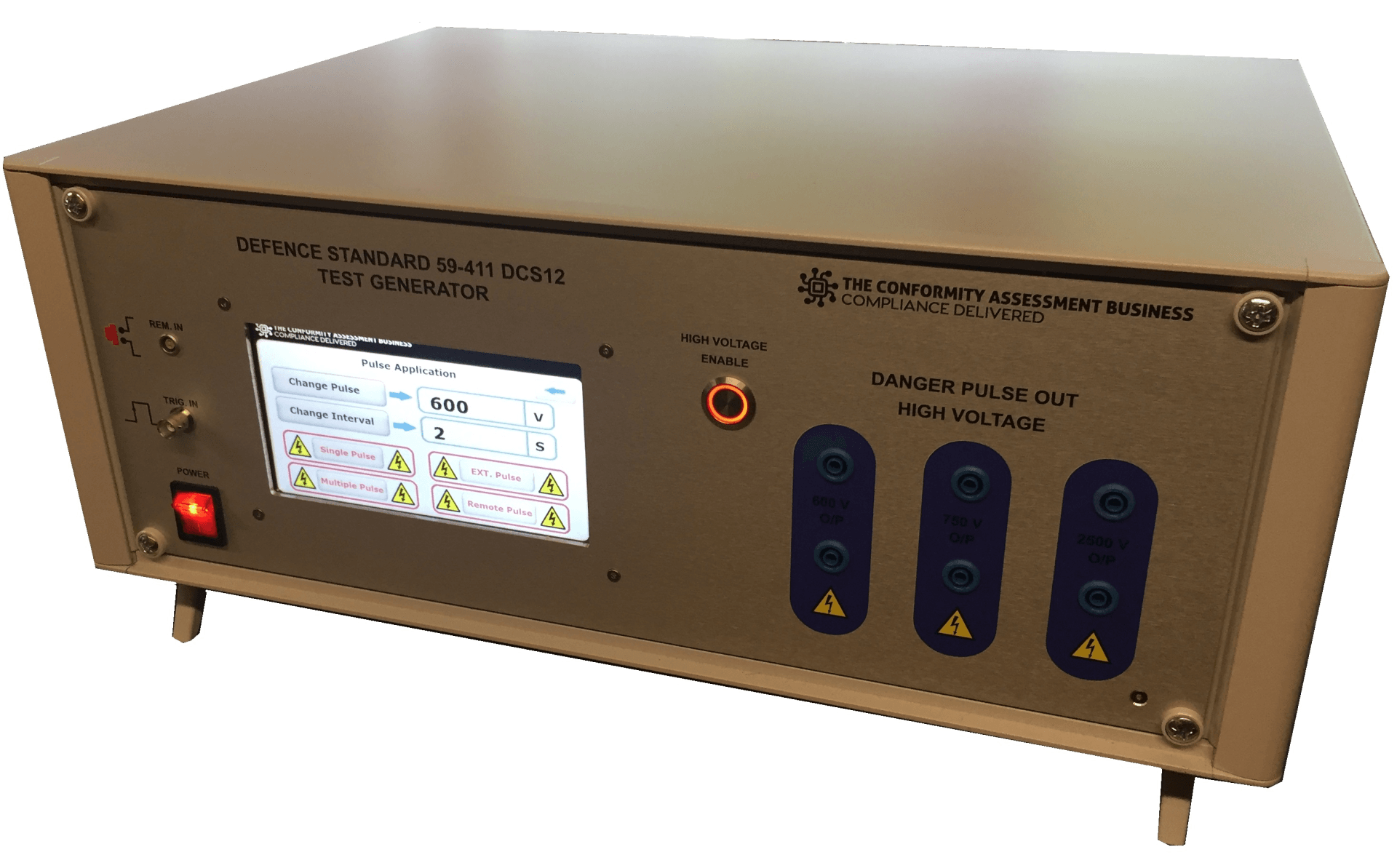 DCS12 Test Generator for DEF-STN 59-411 | Absolute EMC llc.