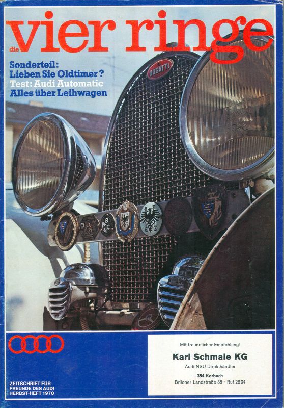 AUDI "die vier ringe"