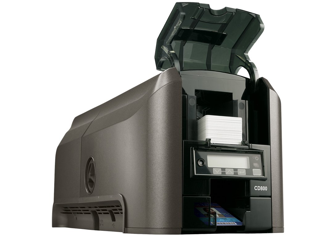 Impresora de tarjetas Datacard CD800 duplex doble cara a color