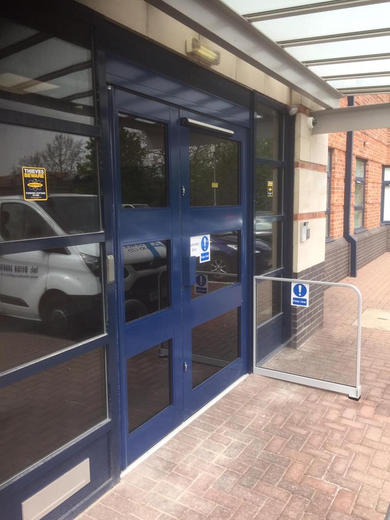 Aluminium doors for Nottingham, Nottinghamshire, Derby and Leicester