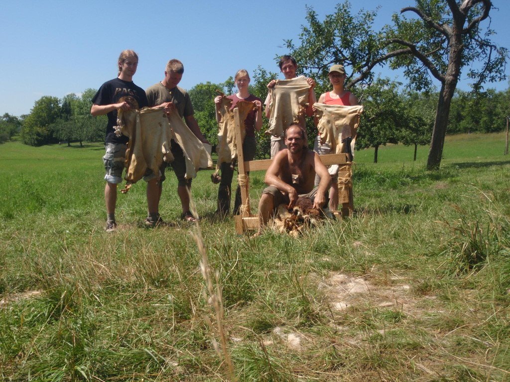 Gerbkurse Herstellen von Leder