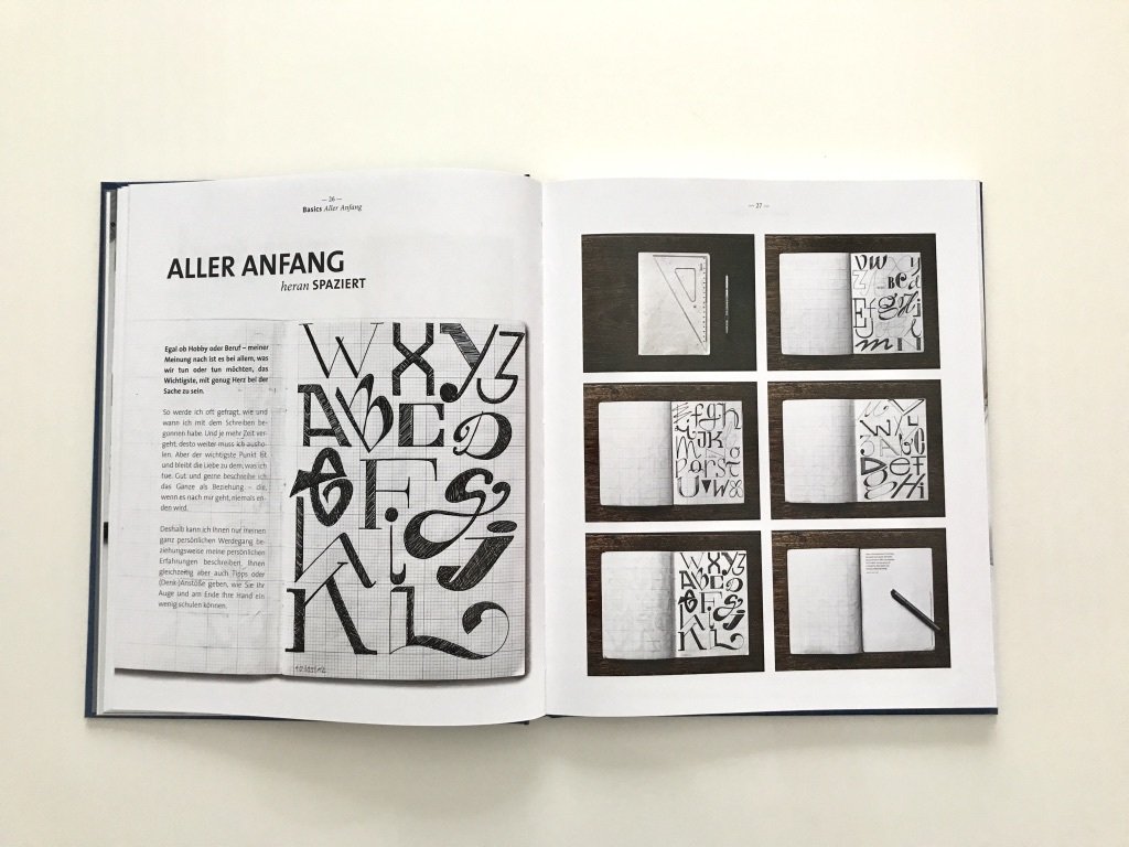 Buchvorstellung Handlettering von A bis Z von Hannah Rabenstein