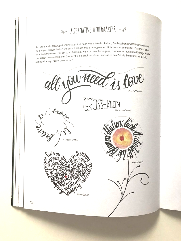 Rezension Handlettering. Schöne Schriften Schritt für Schritt, Katja Haas