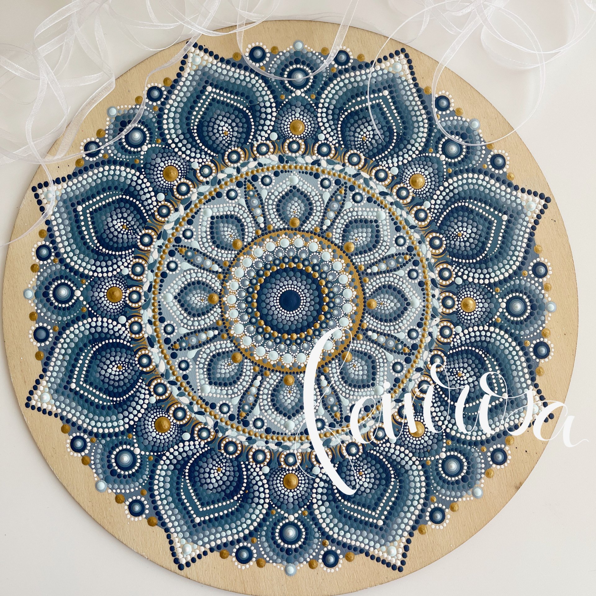 Feinrosa Galerie ♡ Mandala-Steine und Dot-Painting-Kunst