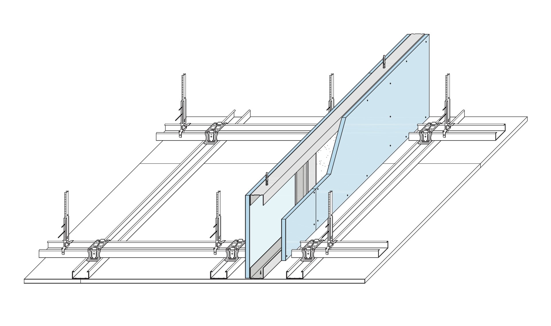 Knauf F60 Decke