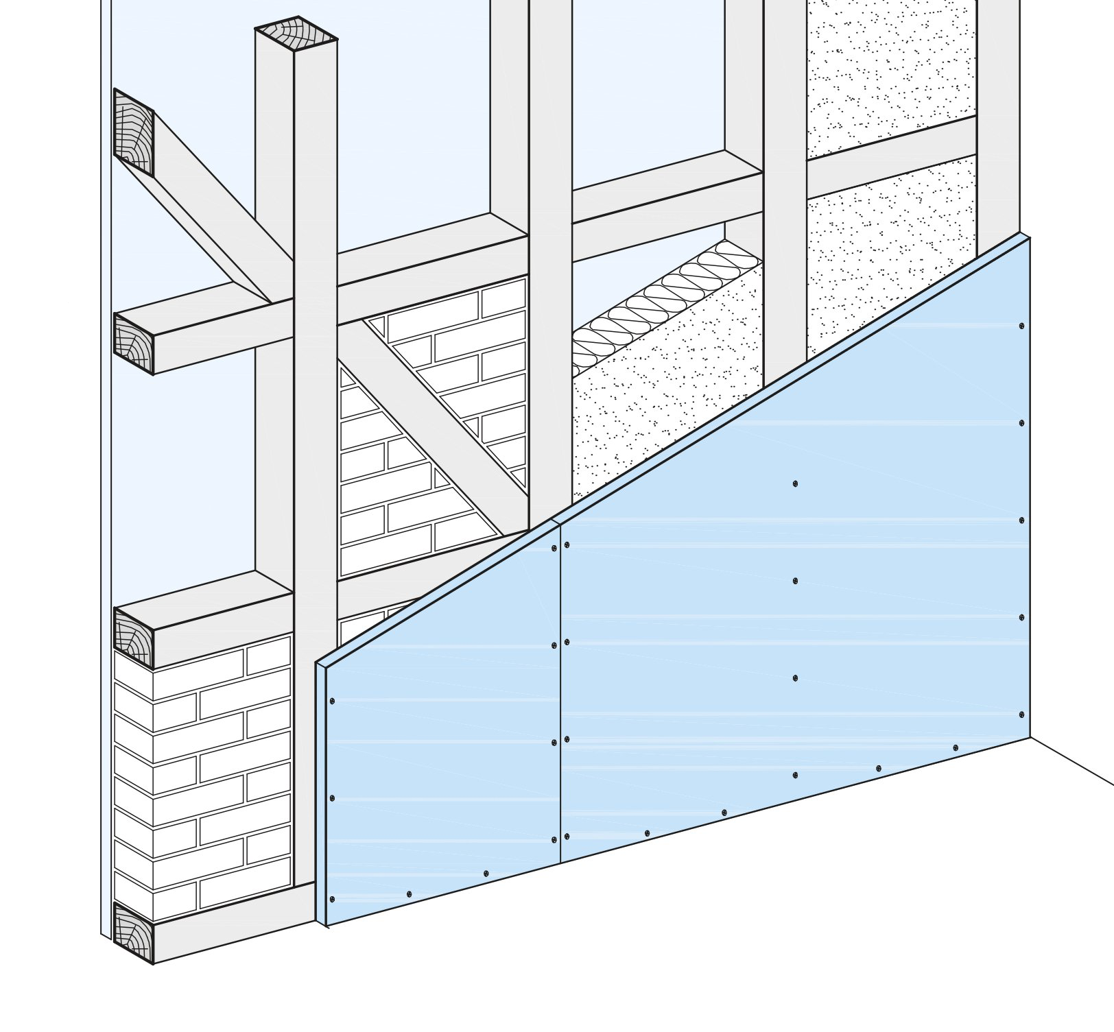 Metallständerwände, Montagewände, Trennwand, Einfachständerwerk, Knauf