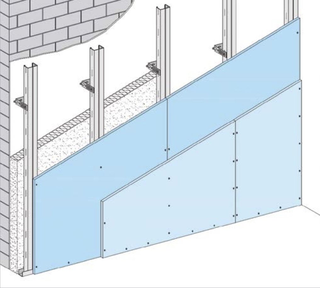 Metallständerwände, Montagewände, Trennwand, Einfachständerwerk, Knauf