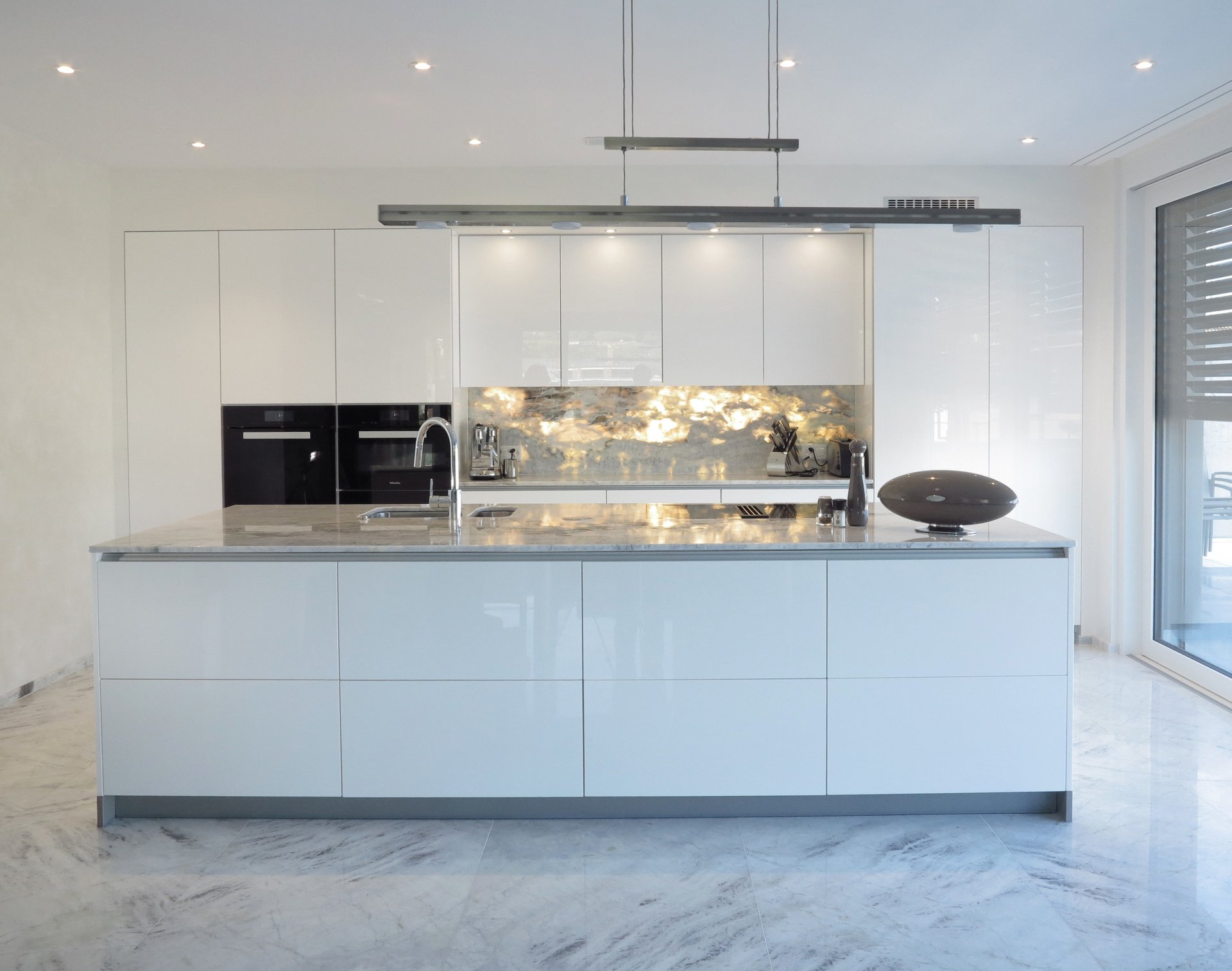 Mentele cuisines Plexi Perle