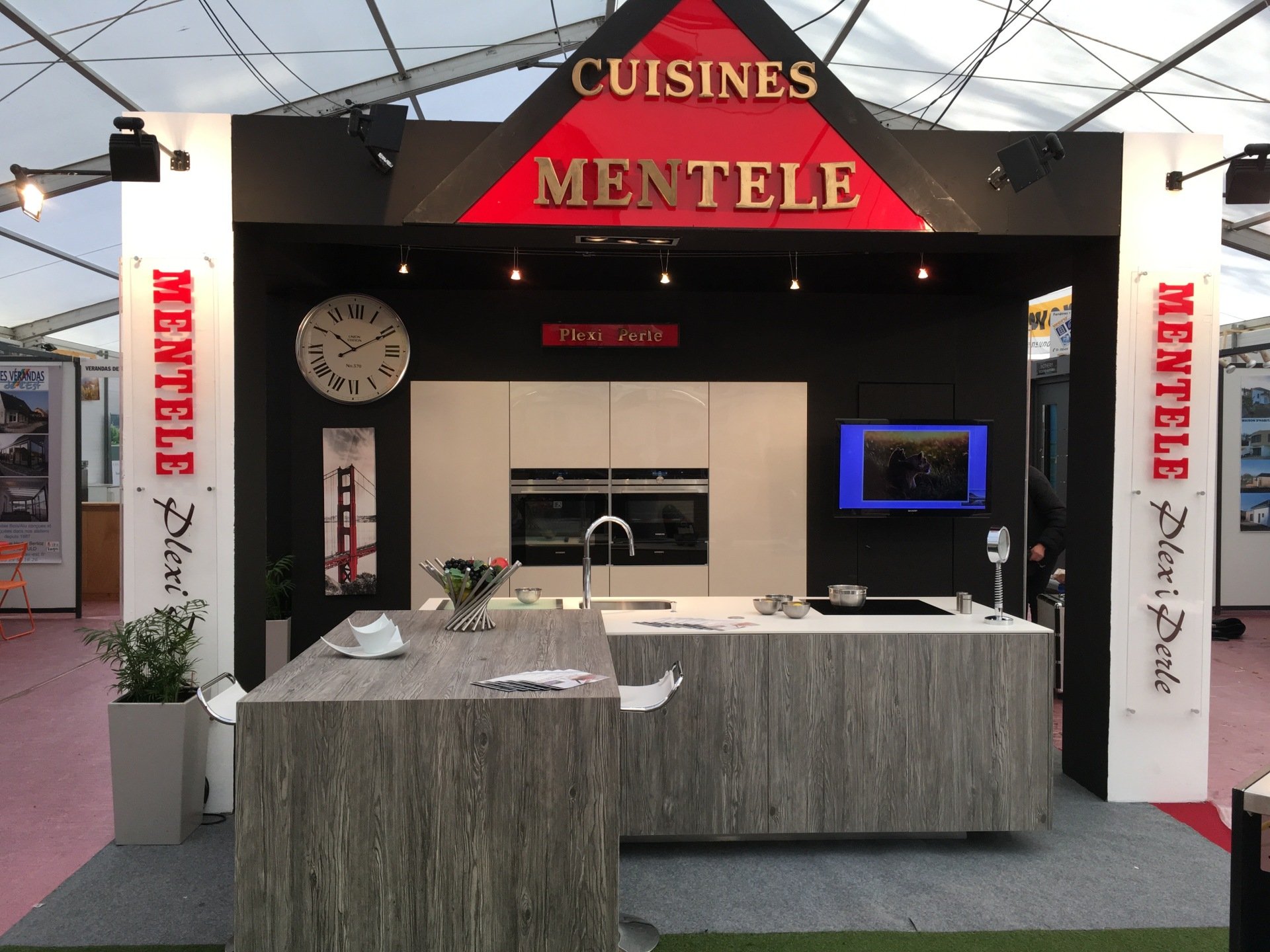 Mentele cuisines Plexi Perle