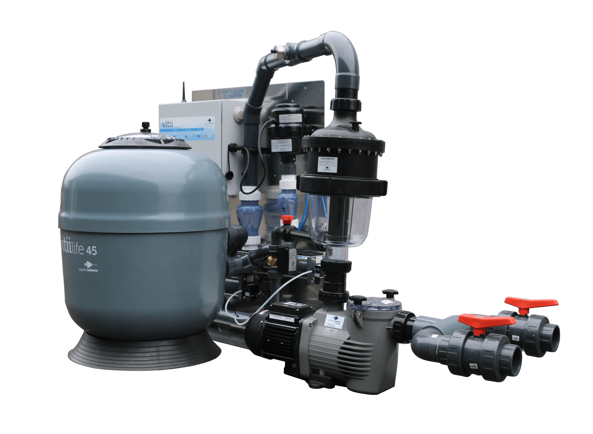 filtration biologique de piscine particulière, collective, privé