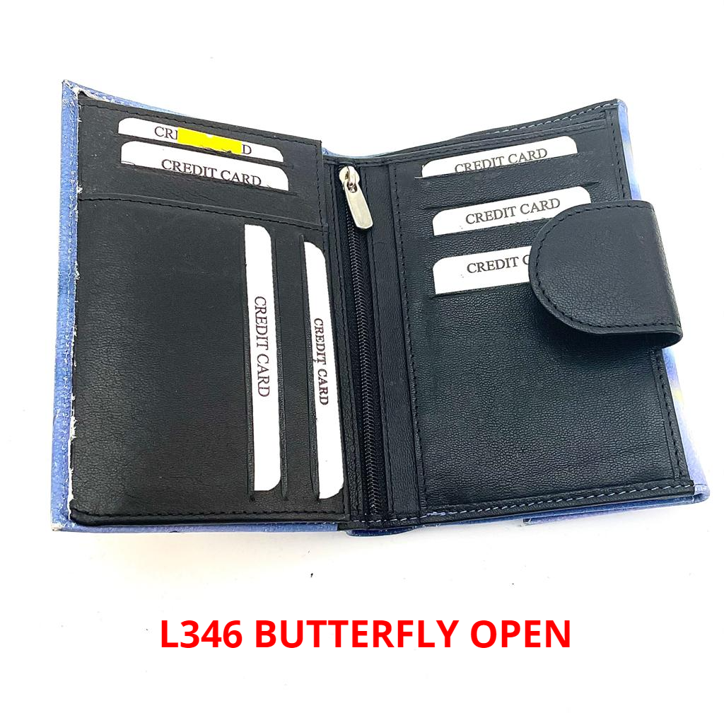 Hand Painted Leather Wallets