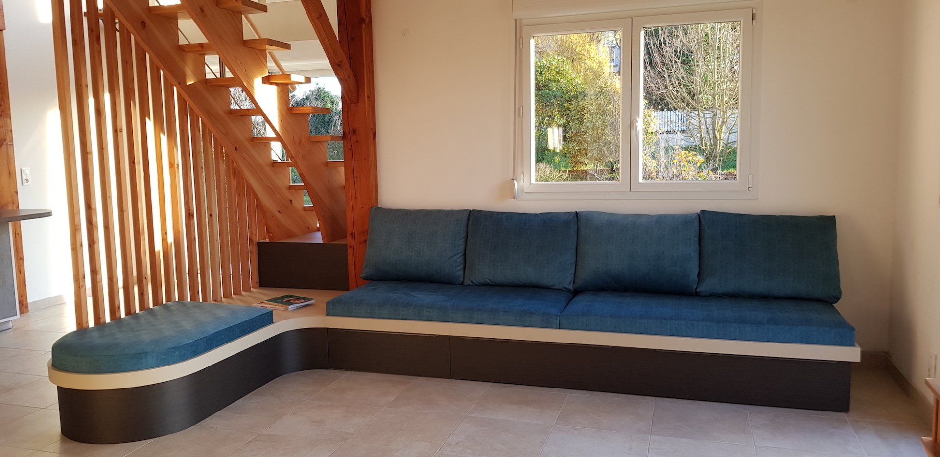 Coussin banquette sur mesure