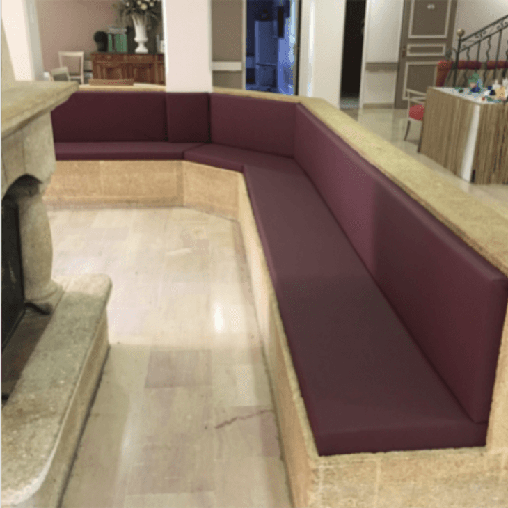 Coussin banquette sur mesure : Pro et particulier