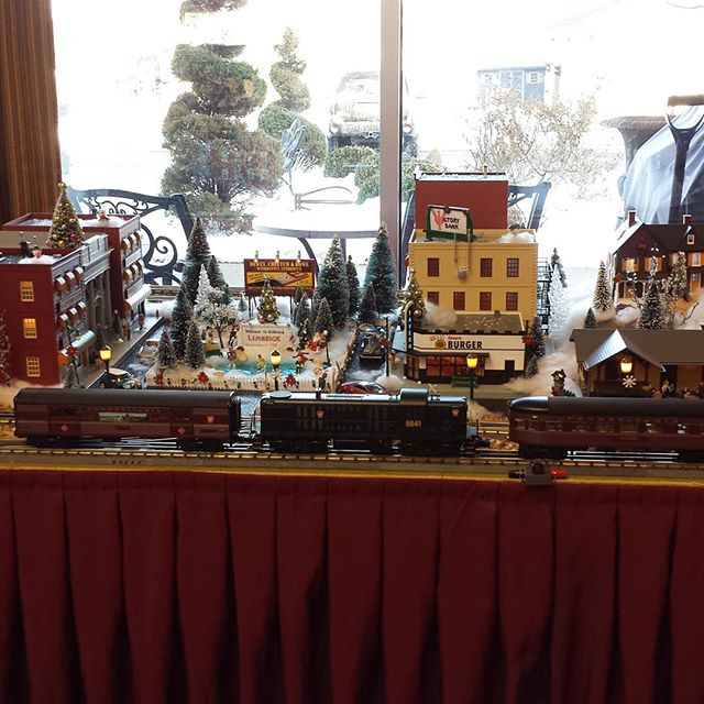 Miniature train displays and villages. We design and build!
