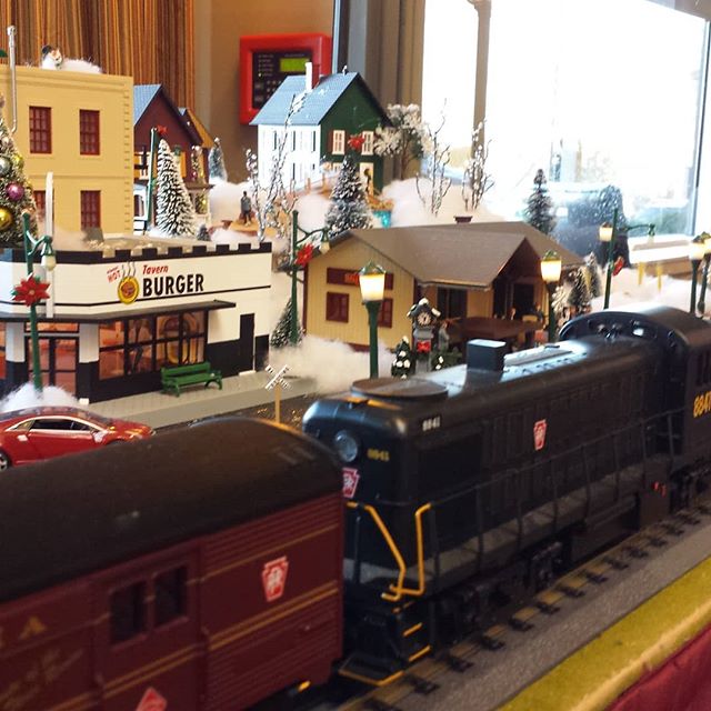 Miniature train displays and villages. We design and build!