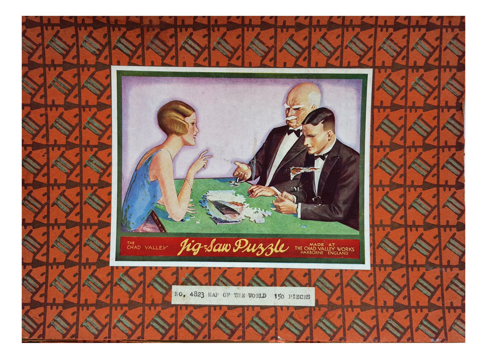 Chad Valley map jigsaw puzzles