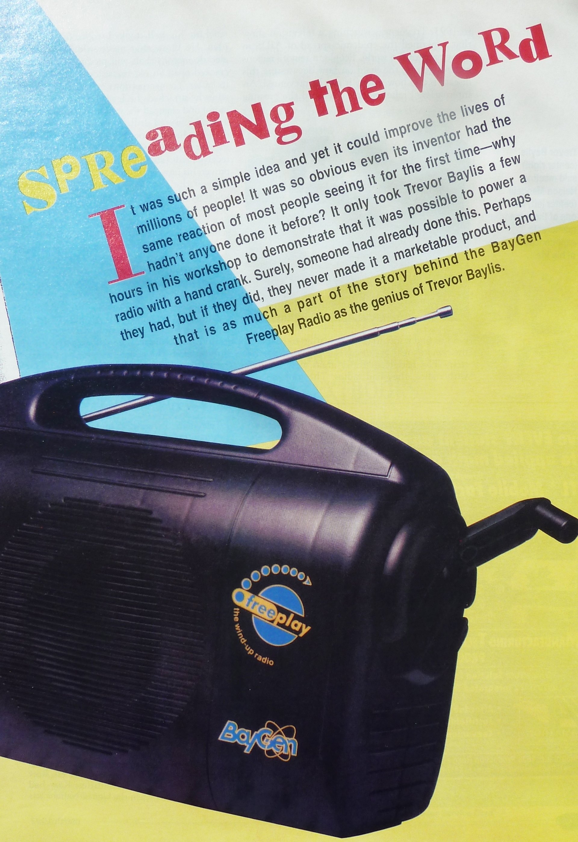 Trevor Baylis 1937 - 2018