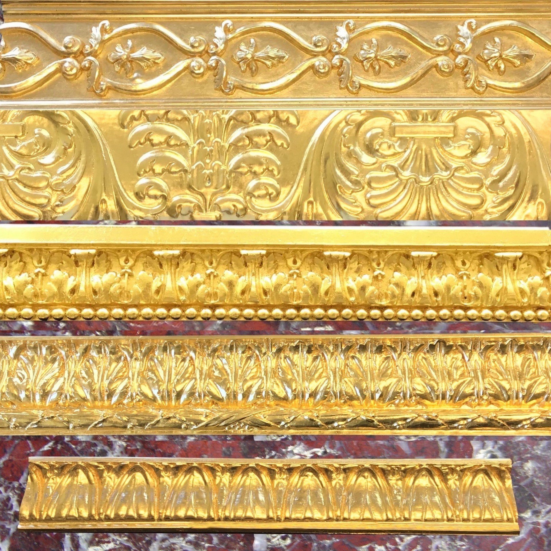 Atelier HISSIER: restauration dorure, décor, formation, bas-relief