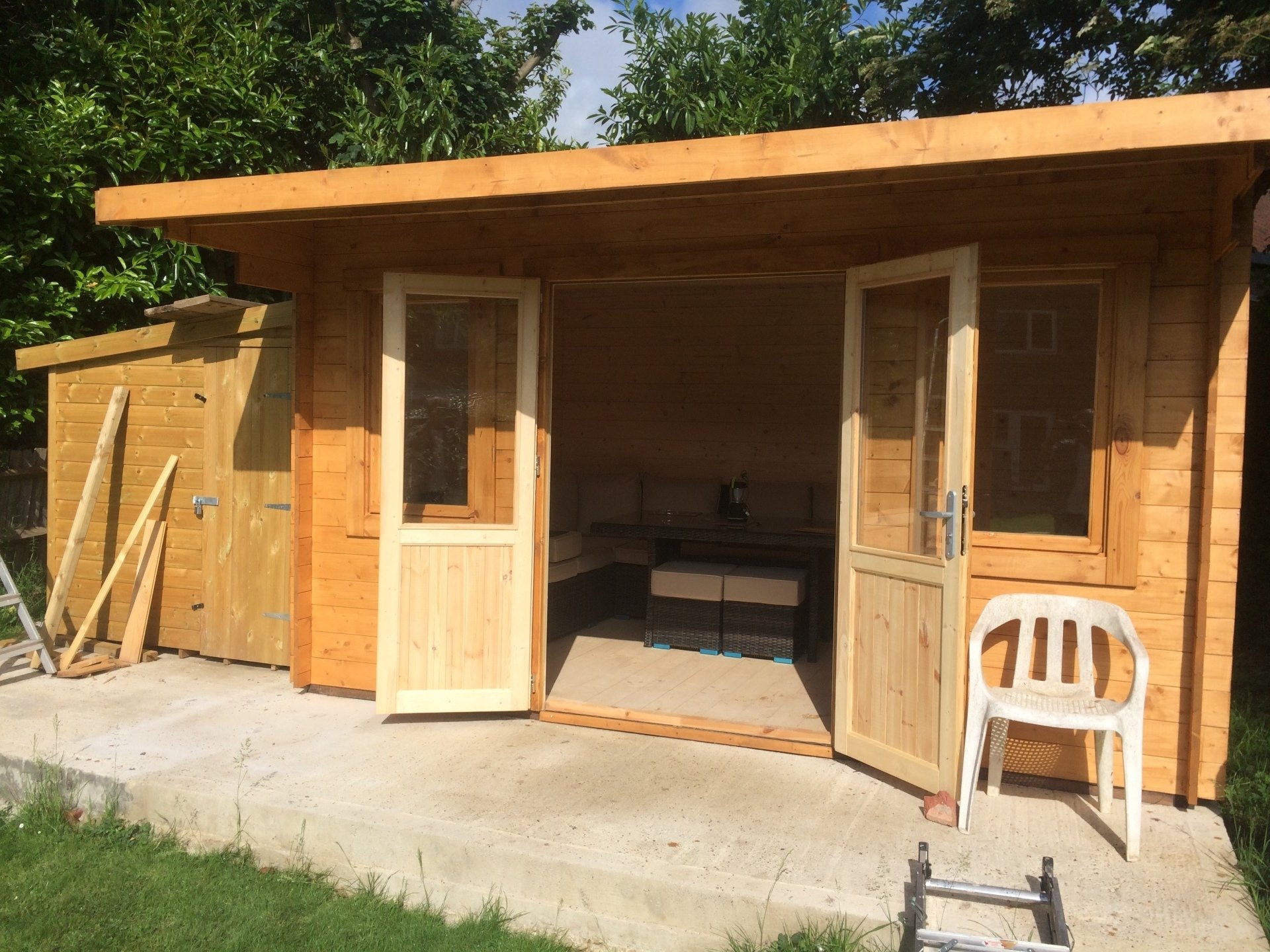Opening Windows and Fixed Skylights for Sheds and Garden Buildings