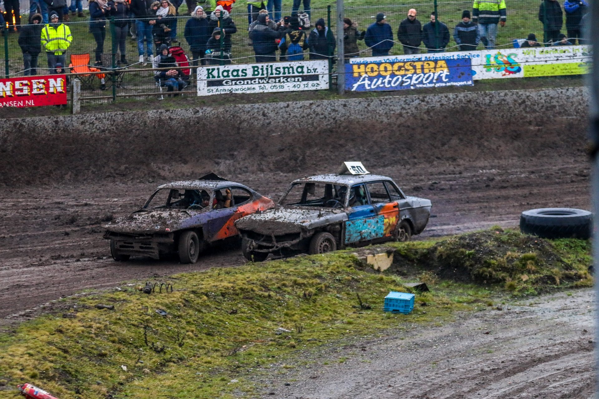 Banger Racing in Emmen \Holland am 23.12.2017