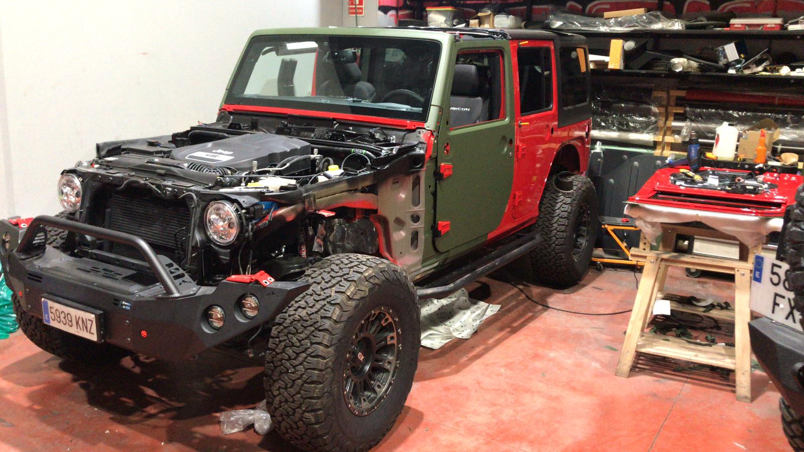 Empresa dedicada a la venta y modificación de JEEP Wrangler