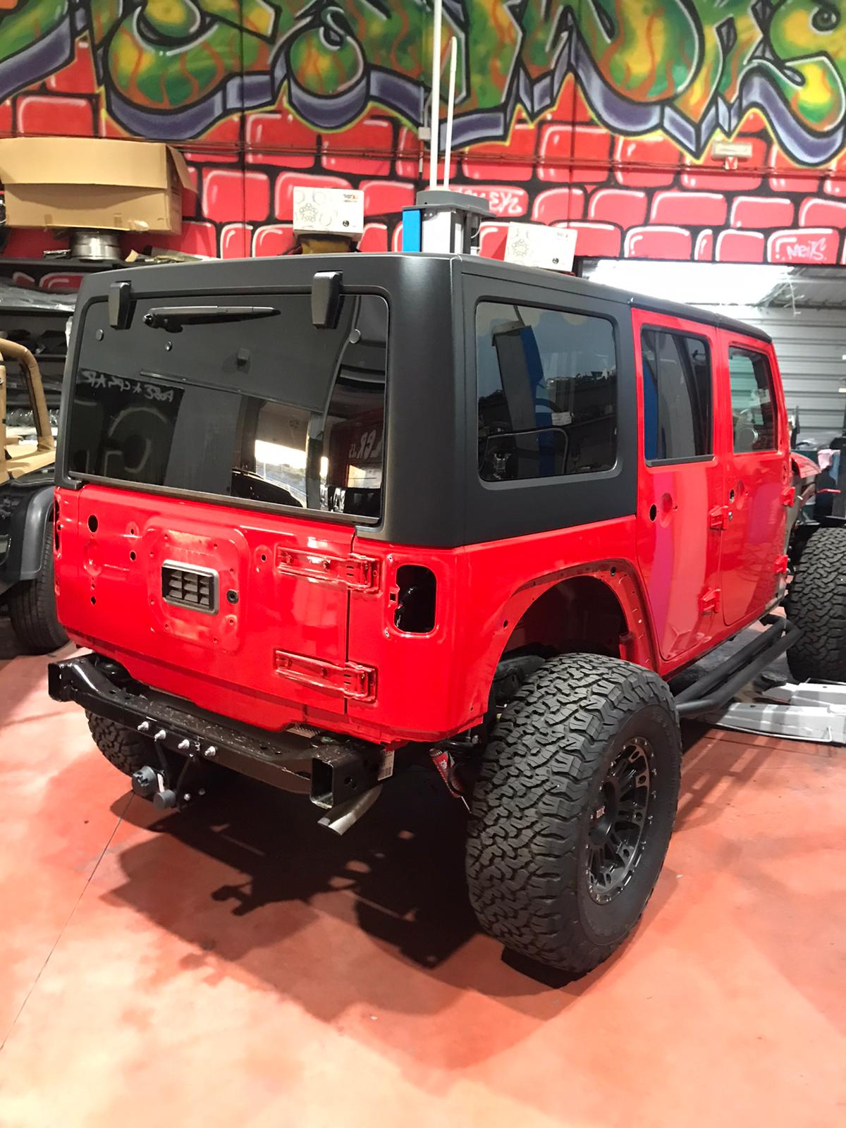 Empresa dedicada a la venta y modificación de JEEP Wrangler