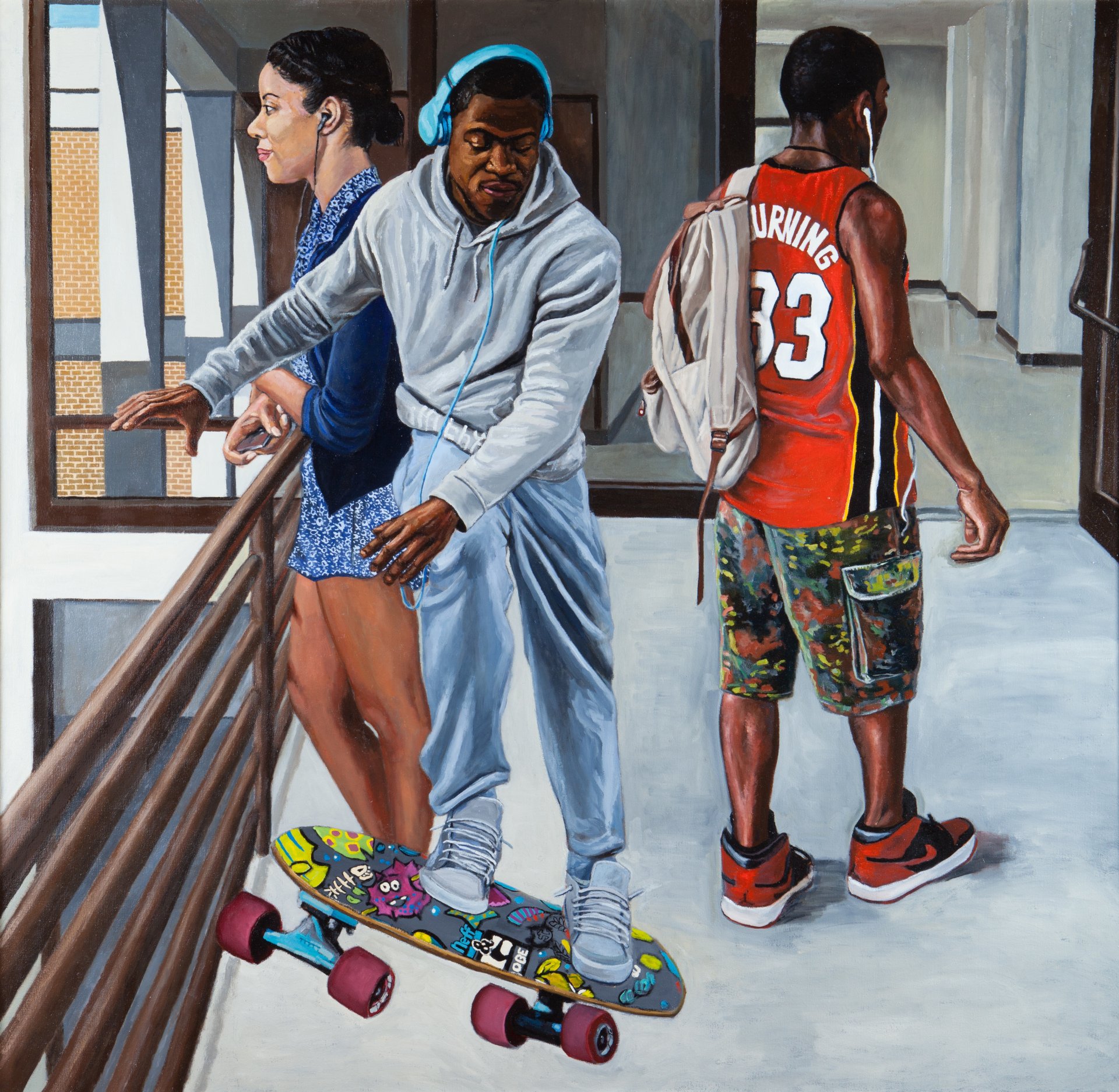 Painting-FAMU Students' Life Series