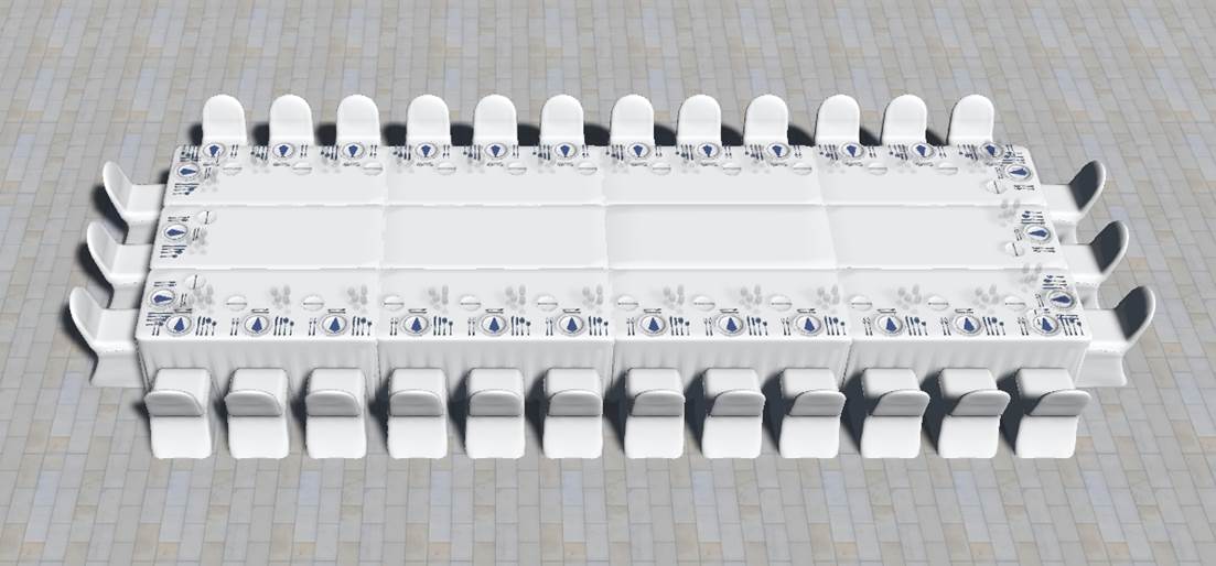 Alquiler de Mesas y sillas para eventos | bodas, congresos.