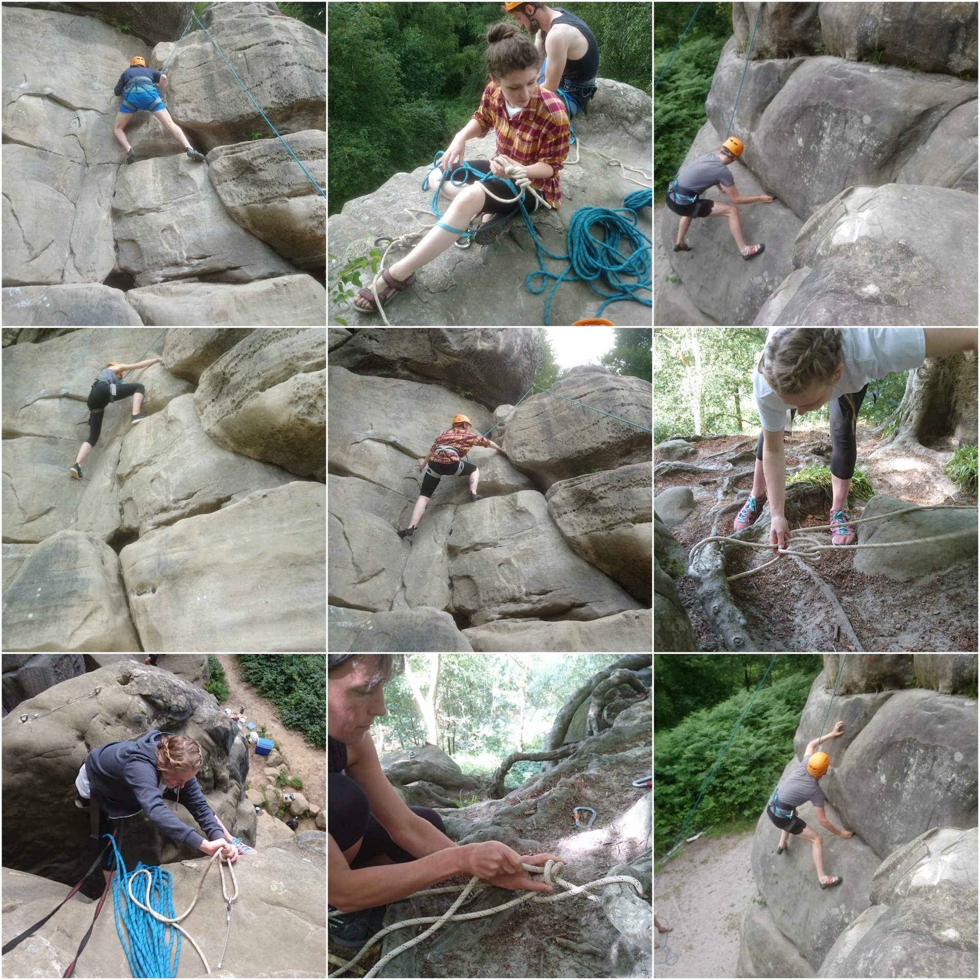 Harrison Rocks Outdoor Climbing Courses