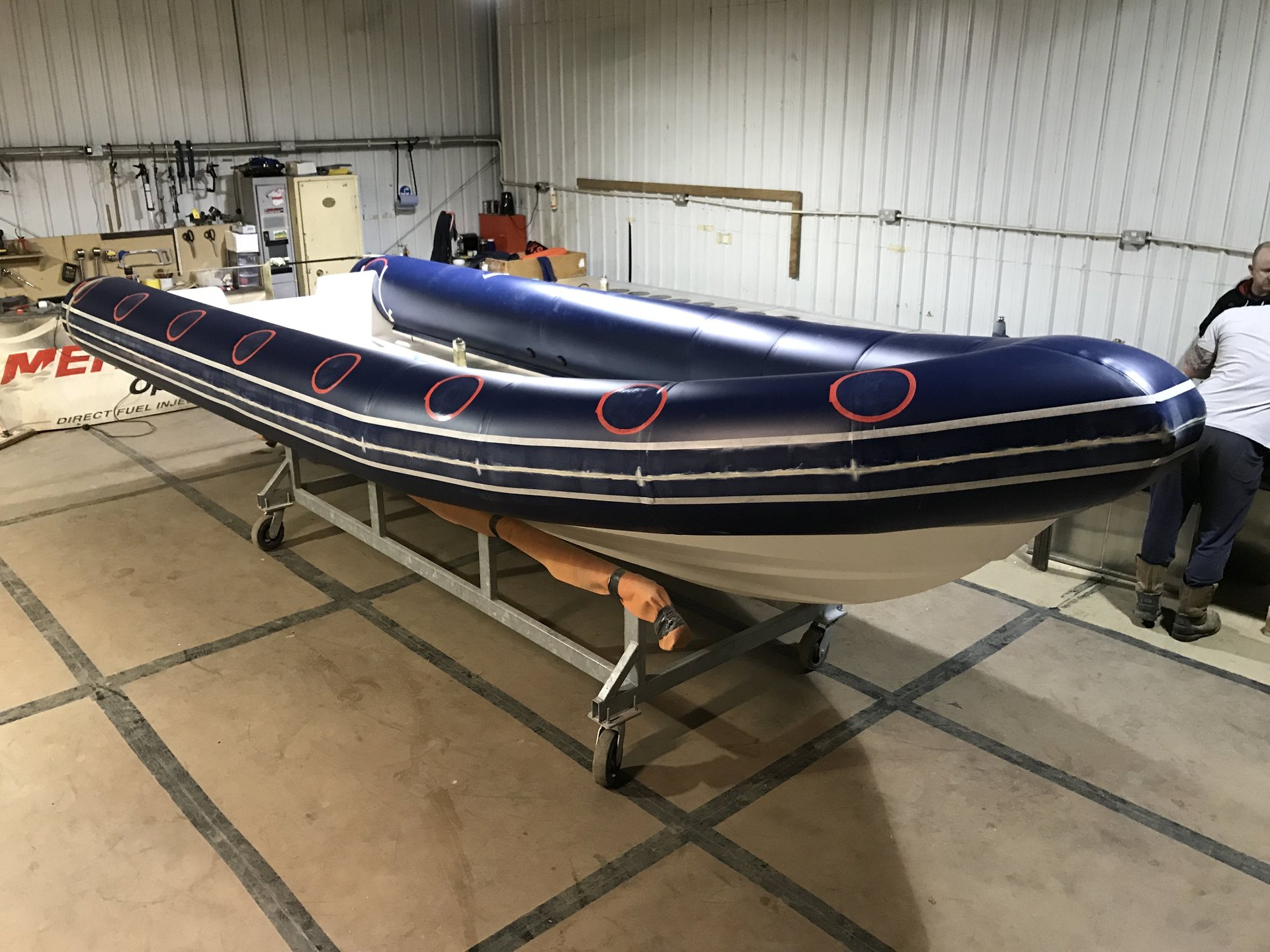 Rib tubes XS Ribs Retube Rib New Sponson Tube Tornado Re-tube