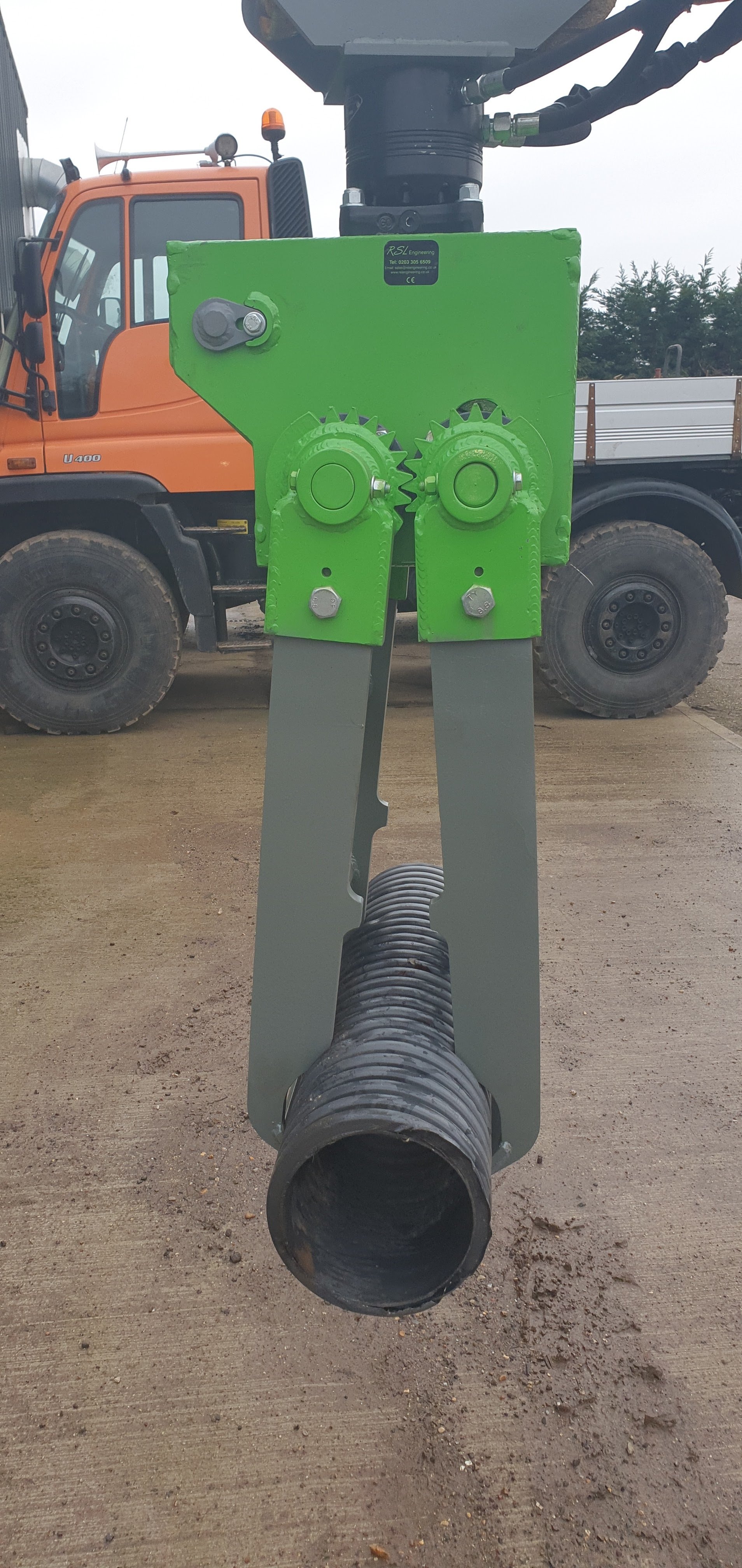 RSL Engineering Excavator Attachments - Log Grabs