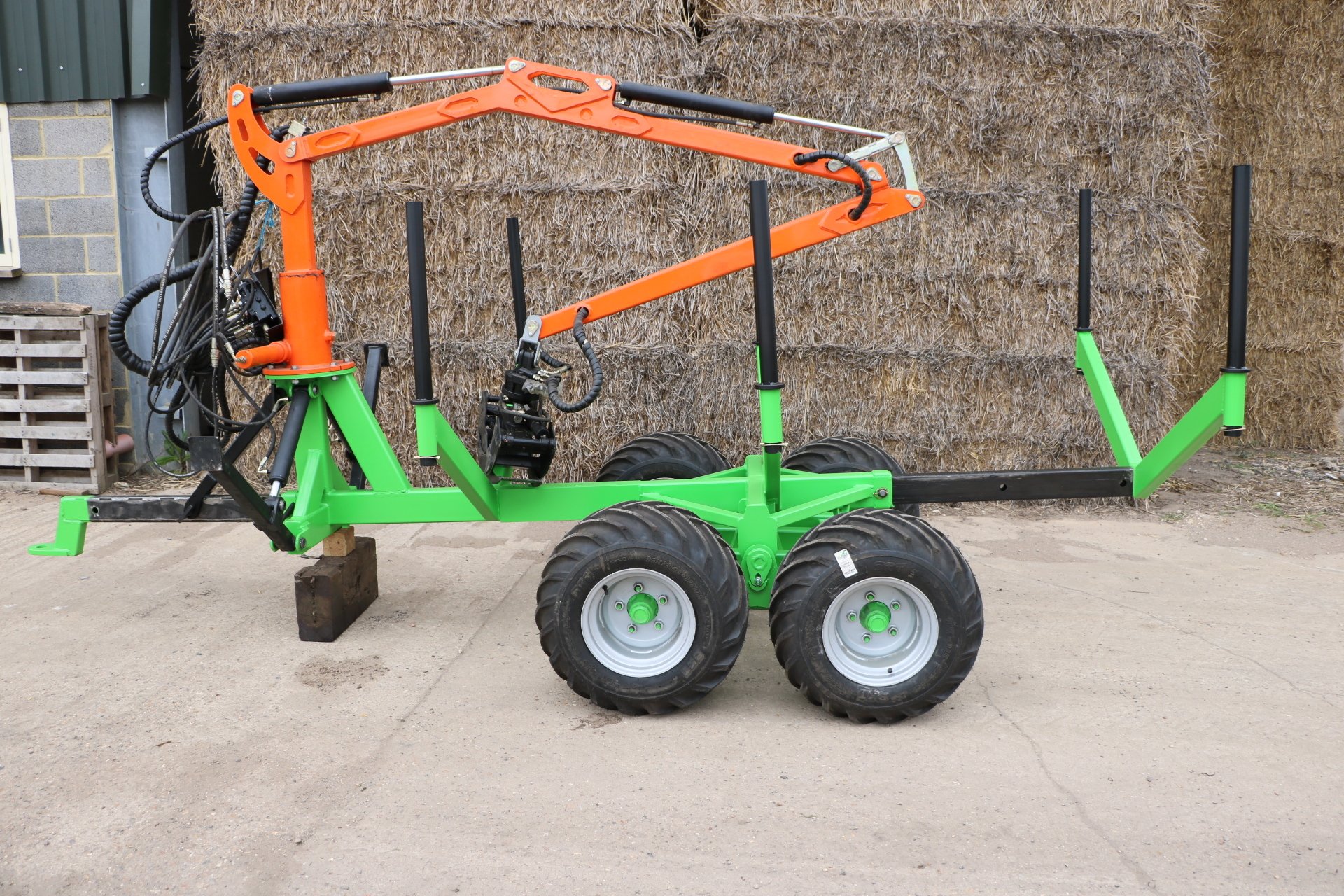 RSL Engineering Excavator Attachments - Extendable timber trailers