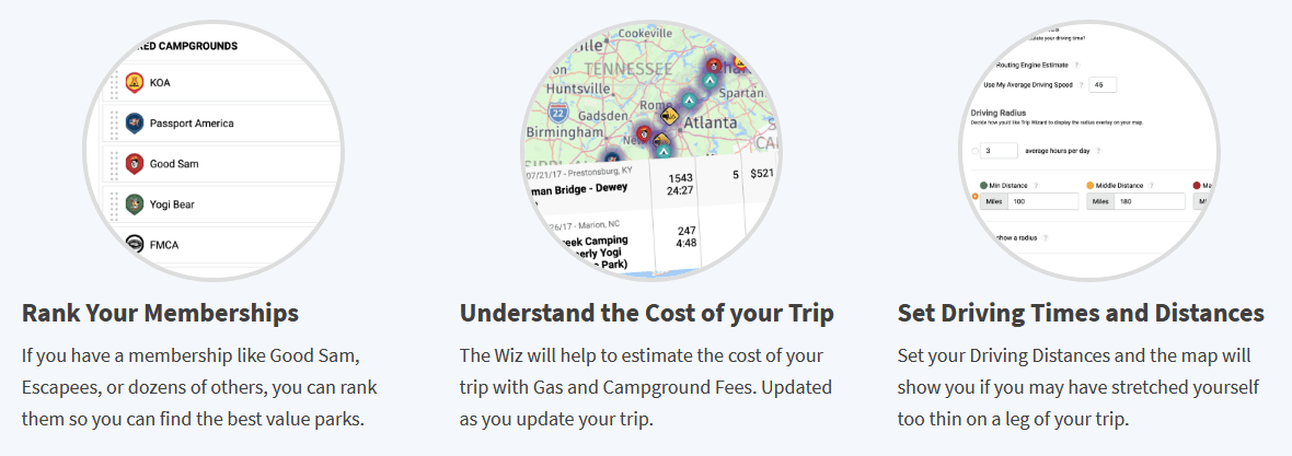 Top 5 RV Trip Planning Tools & Memberships