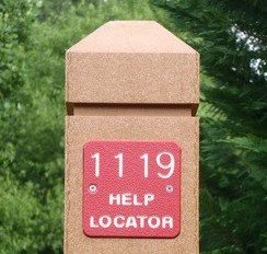 Trail Markers and Mile Markers by Baldwin Design Works