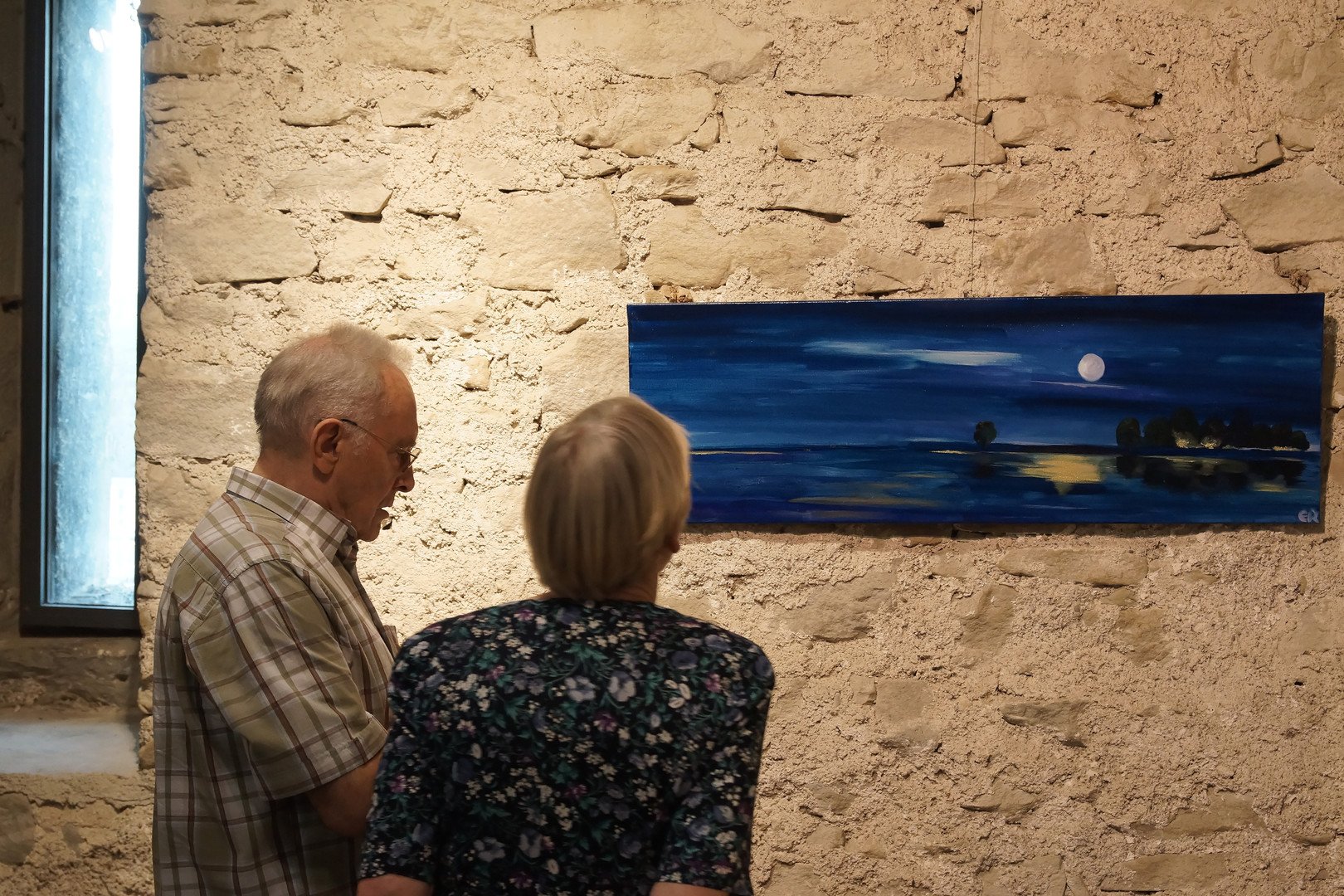 Dr. Eva Rottmann (Dozentin und Malerin): Ausstellung