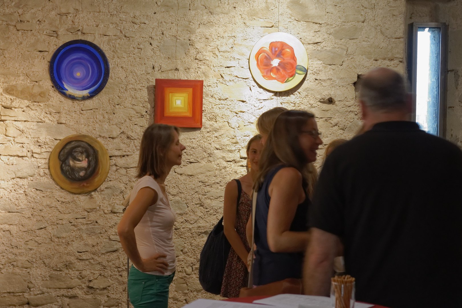 Dr. Eva Rottmann (Dozentin und Malerin): Ausstellung