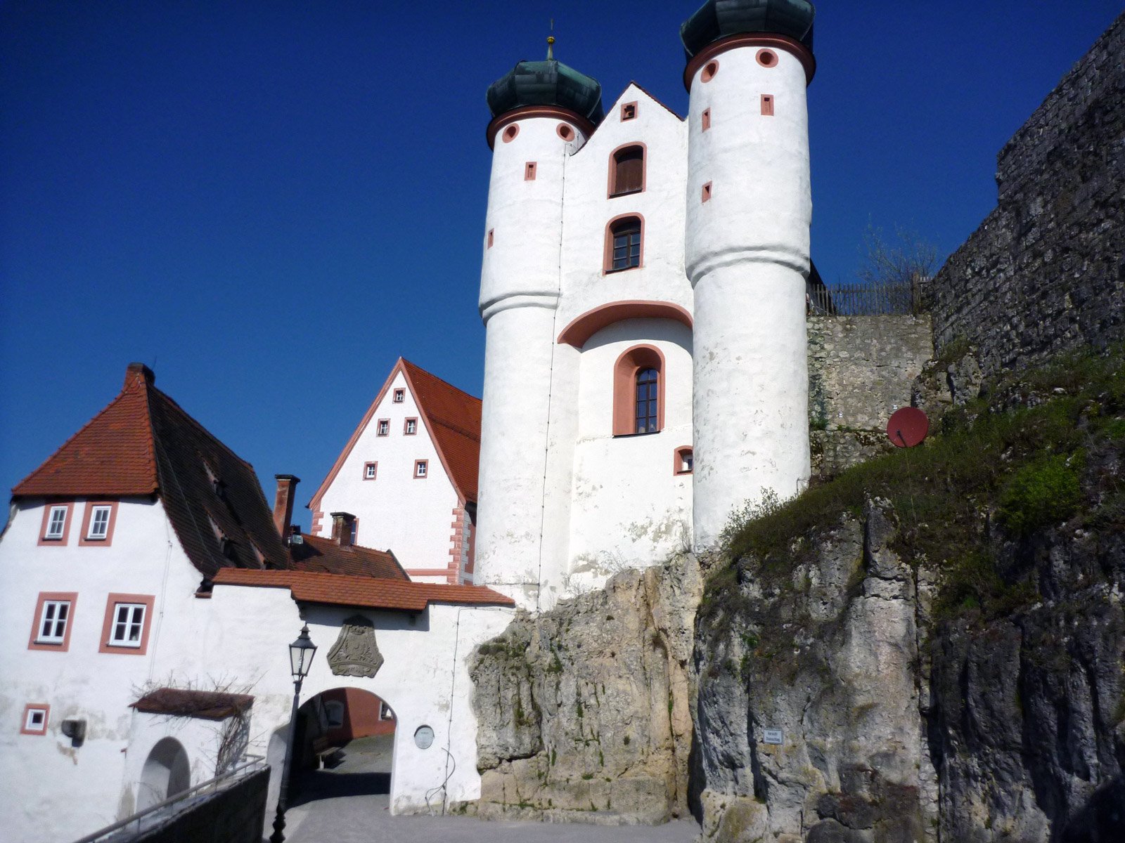 Mauersanierung Schloss Parsberg