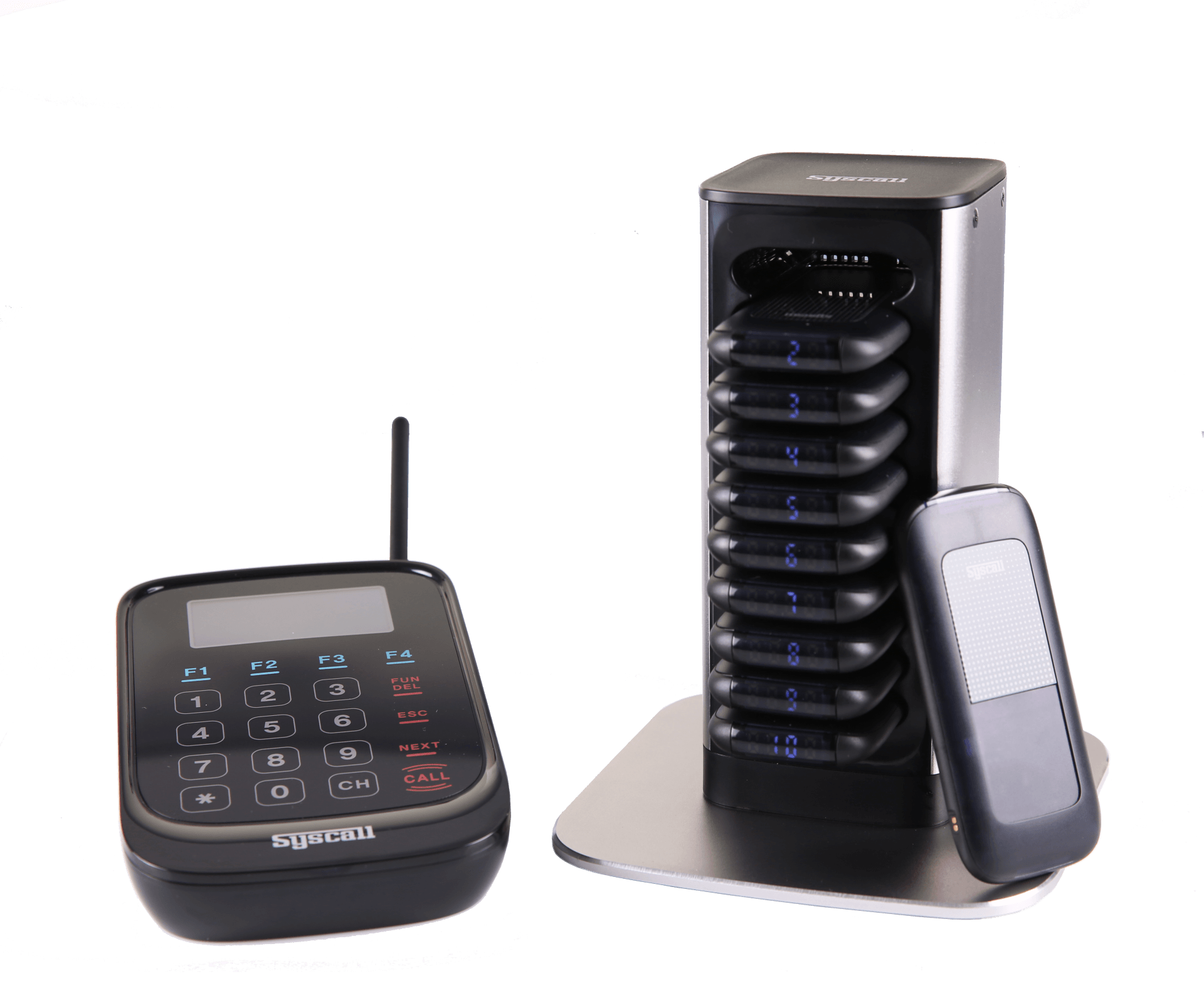 Cerca persone e camerieri, radio e cuffie di comunicazione