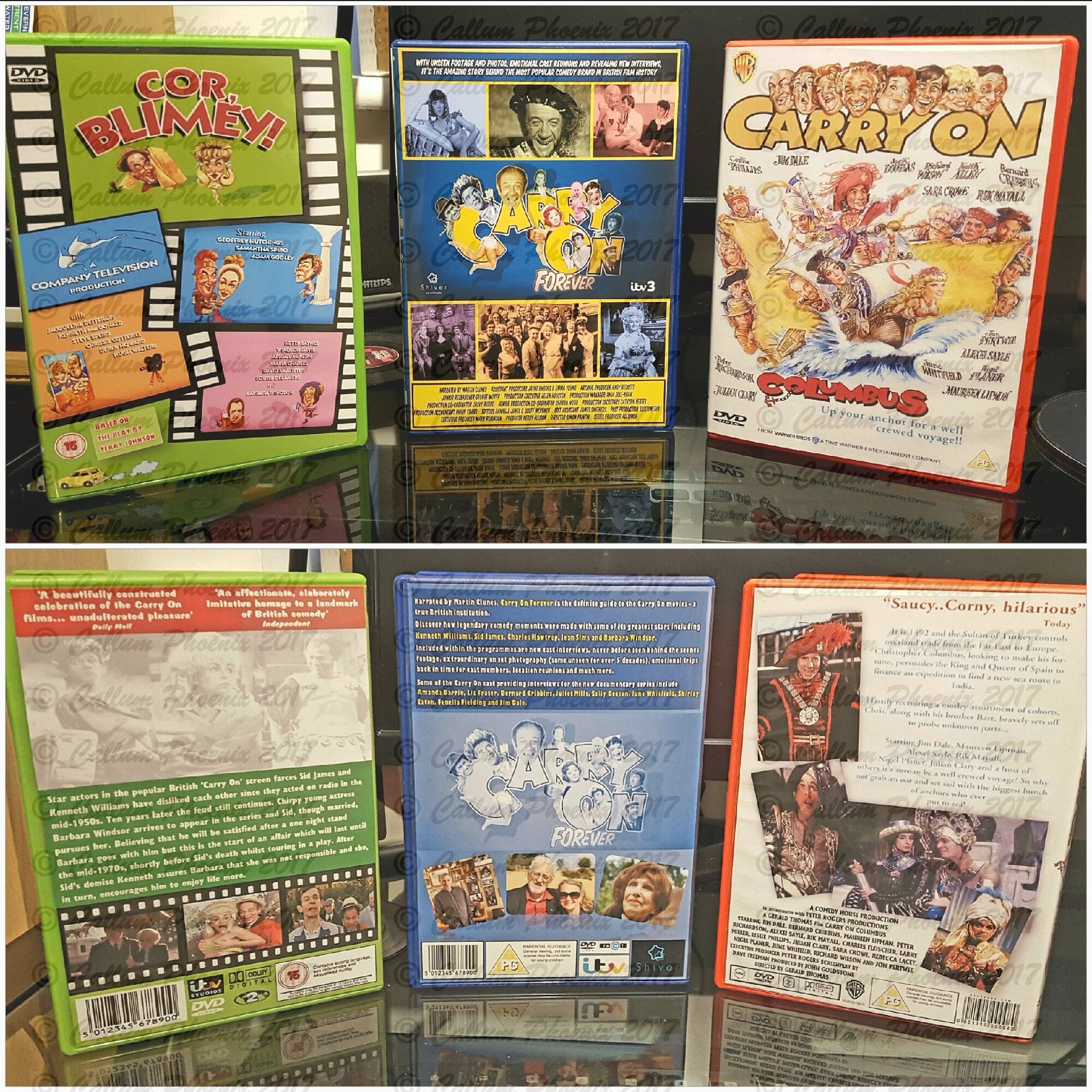 Carry On DVD Artwork