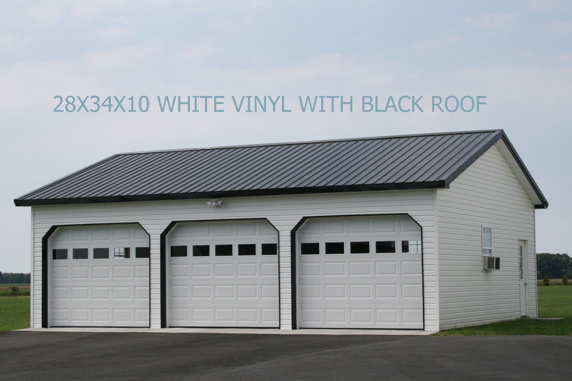 Pictures of Pole Buildings with Vinyl and Wood Siding