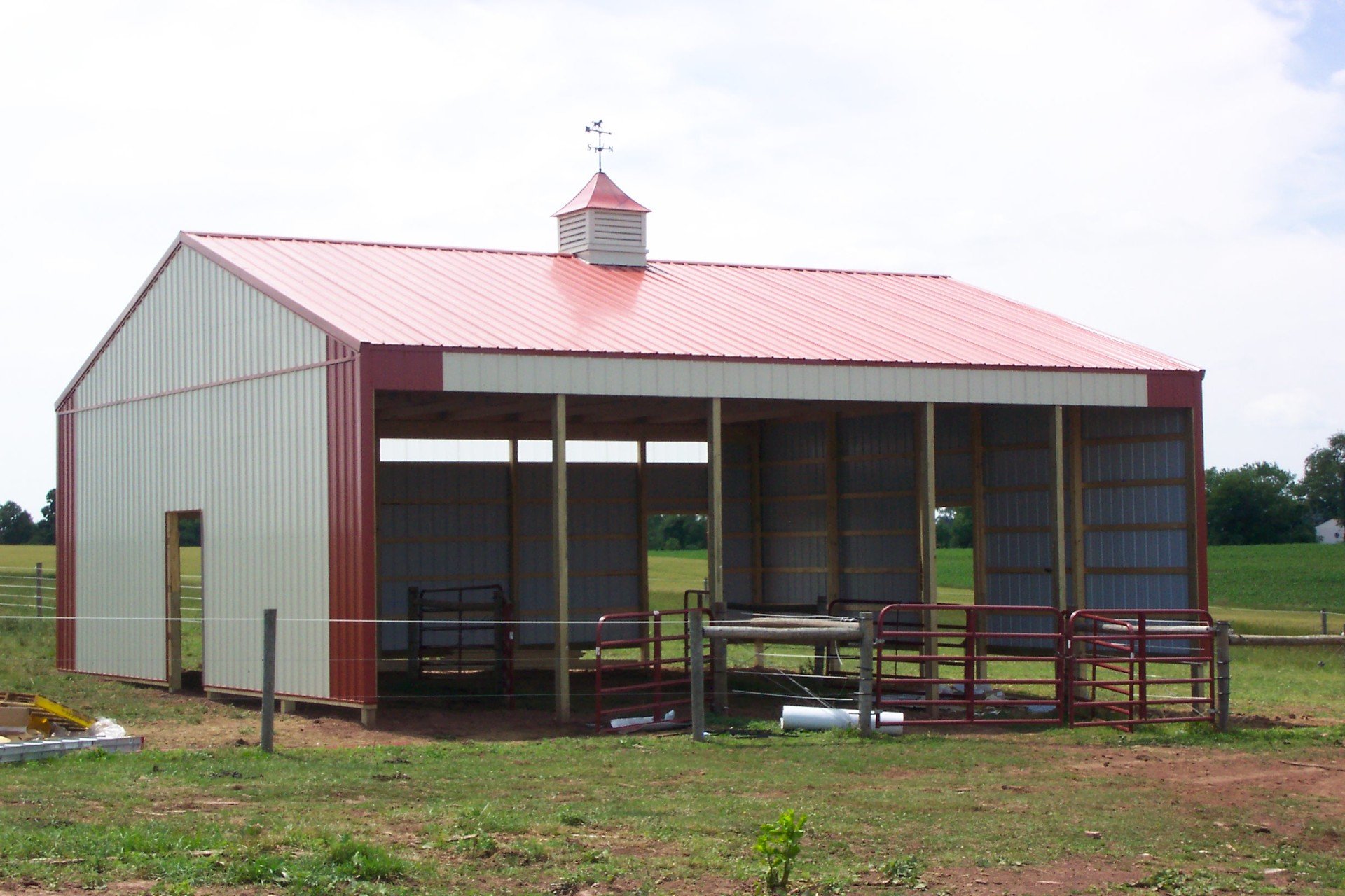 Pictures of Open Front Pole Buildings