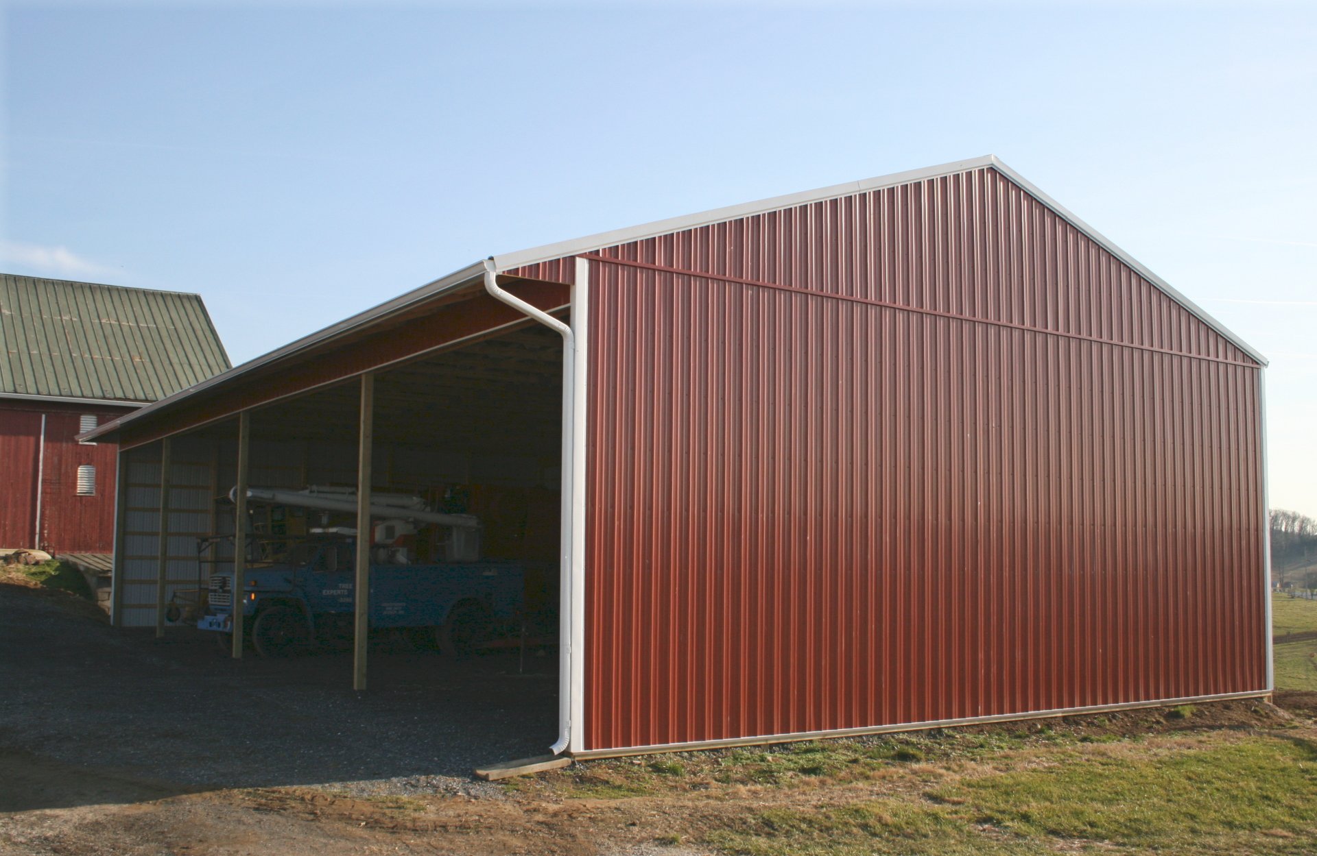 Pictures of Open Front Pole Buildings