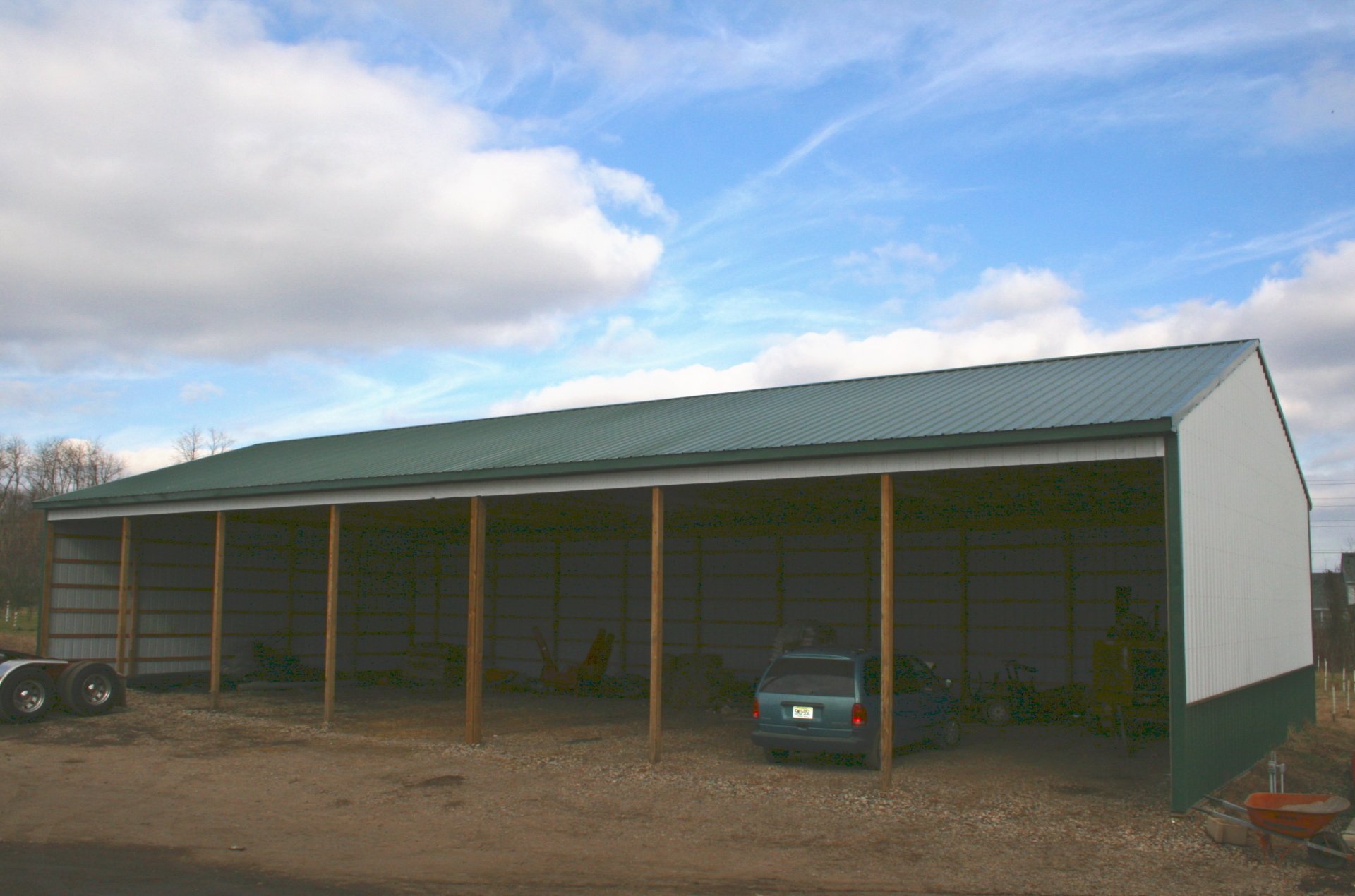 Pictures of Open Front Pole Buildings