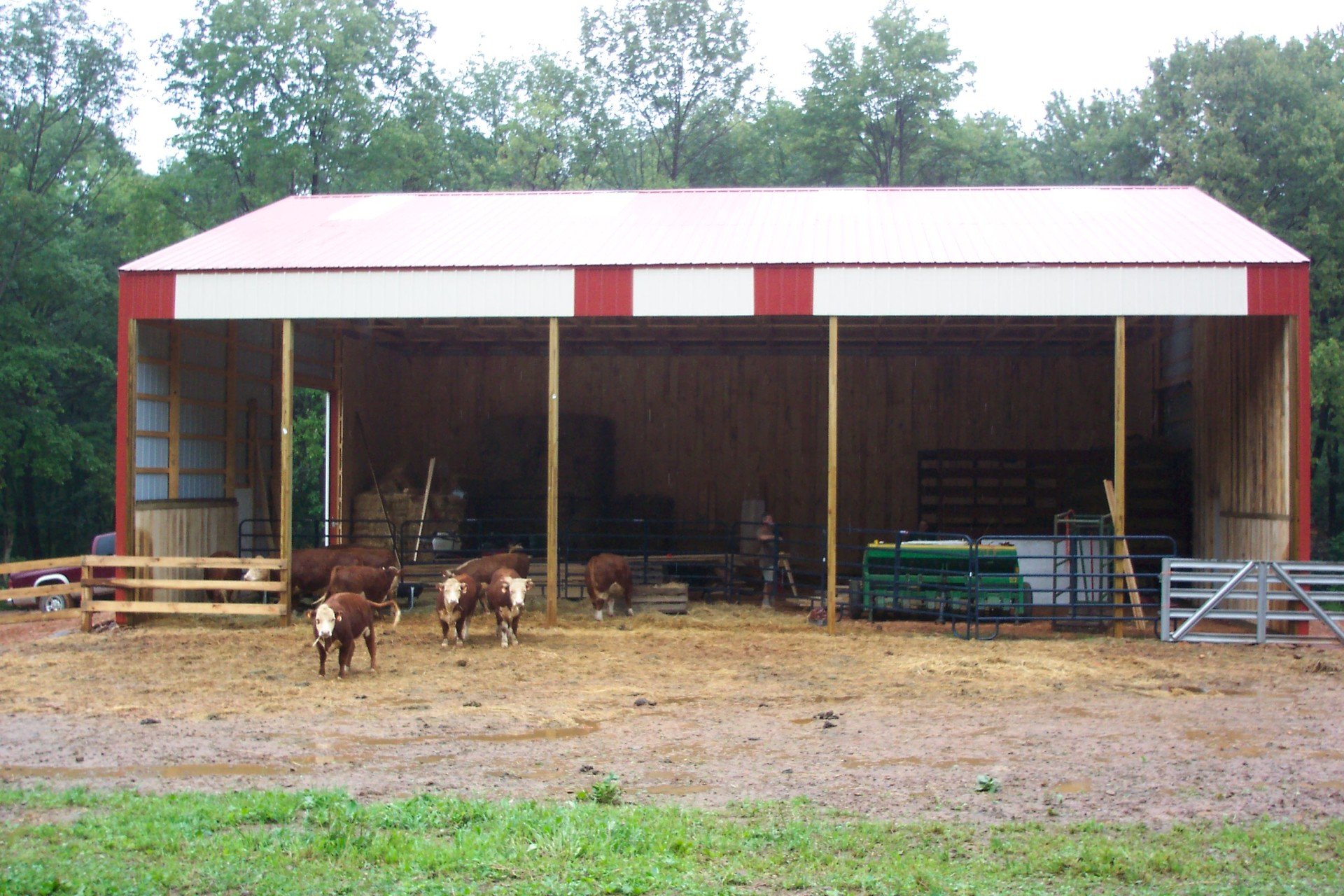 Pictures of Open Front Pole Buildings