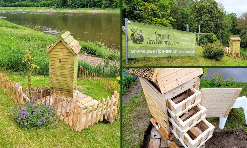 OPTIMAL BEES, Beste Bienen Beute, Klima Beute, Schilf Stroh Beute ...