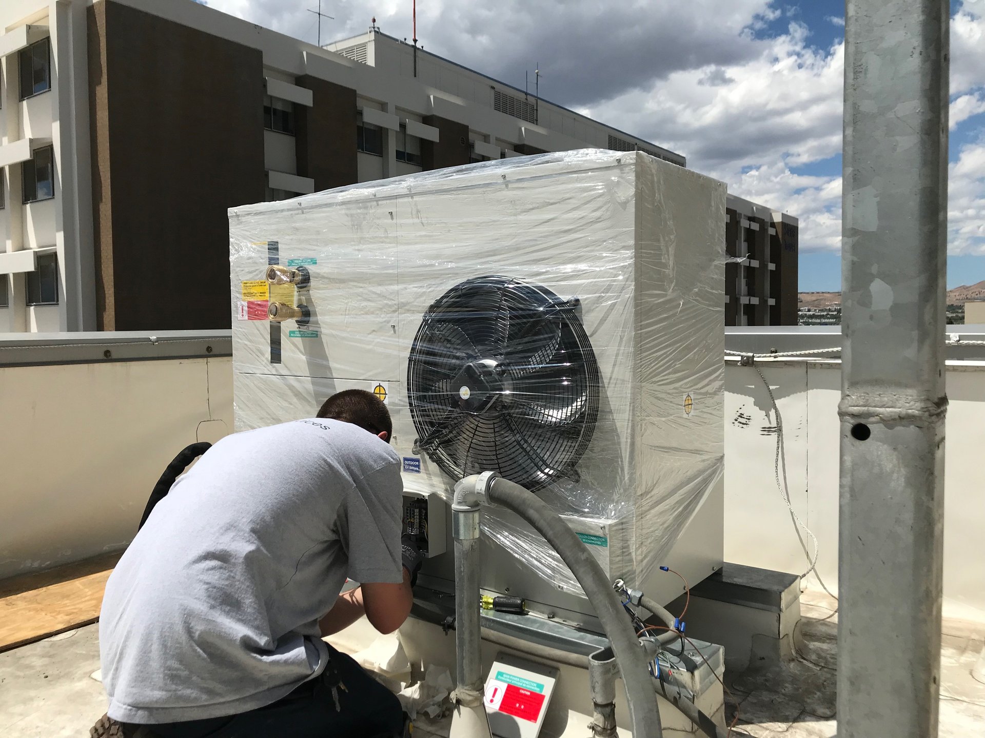 Replace MRI Chiller